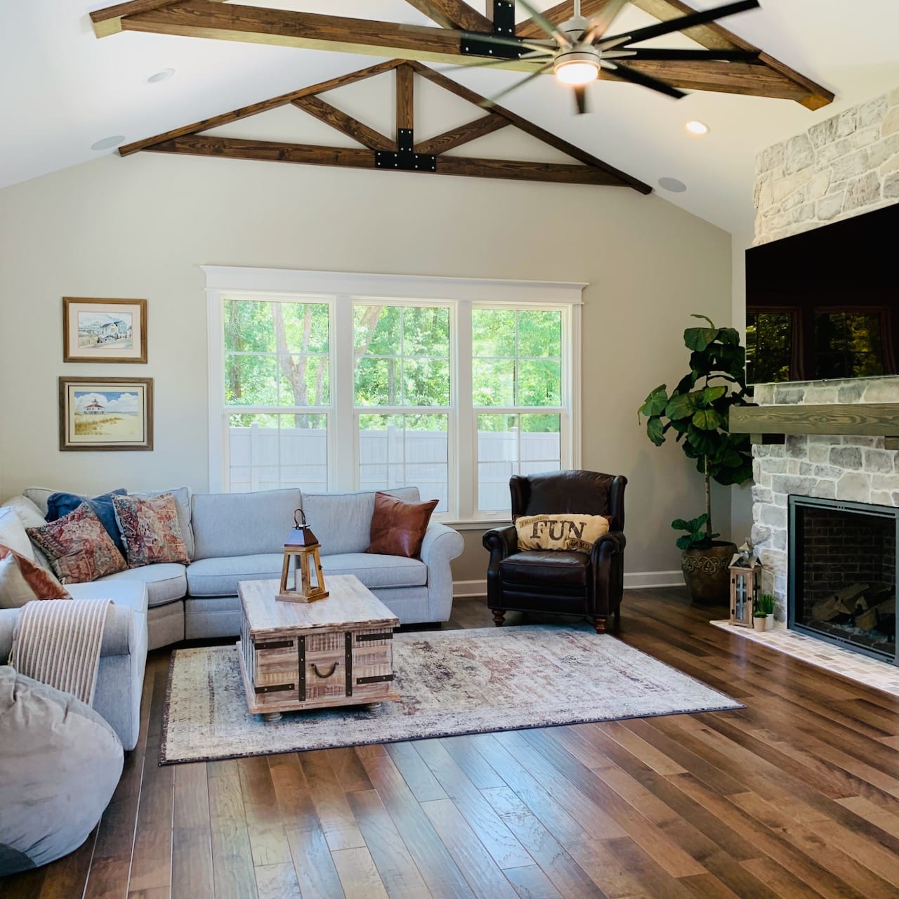 Front Porch Coffee Chat - Hello It's July - Distinctly Southern Style